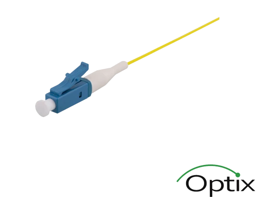 9/125 LC/UPC Pigtail, 2 m 900µm Loose tube, Gul, LSZH